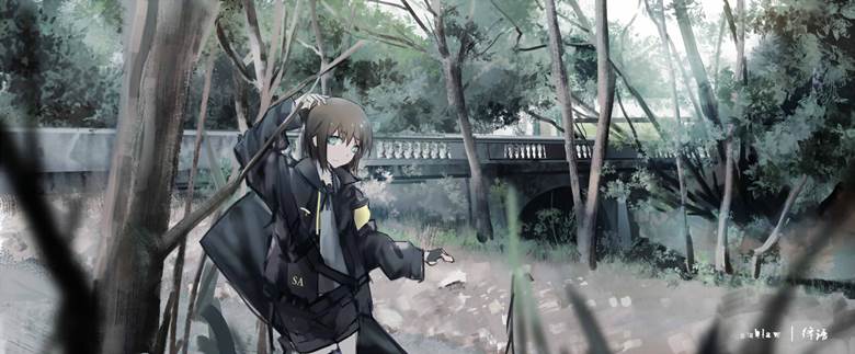 练习|插画师雨の令_降语Rainwords的少女插画图片 | BoBoPic