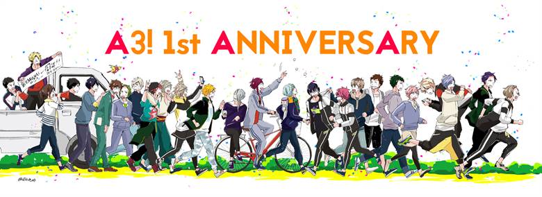 A3 1st ANNIVERSARY|lico的A3!满开剧团插画图片 | BoBoPic