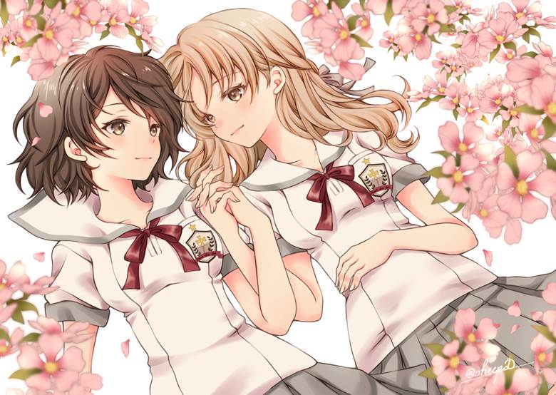 |sheepD的水手服少女插画图片 | BoBoPic