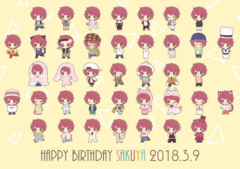 3/9|ちいも的A3!满开剧团插画图片 | BoBoPic