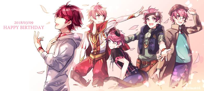 happybirthday|煮た的A3!满开剧团插画图片 | BoBoPic