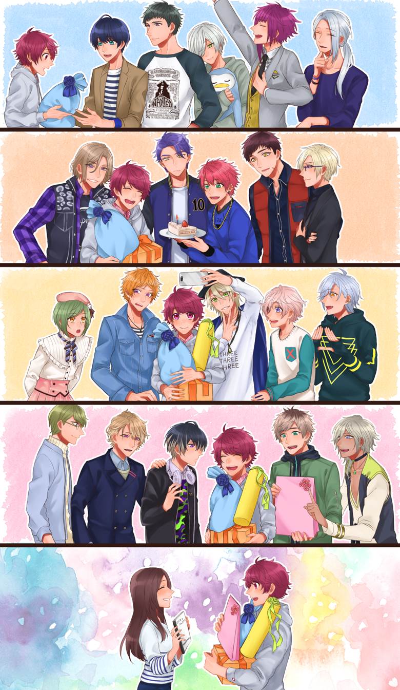 咲也くん诞|鹿代的A3!满开剧团插画图片 | BoBoPic