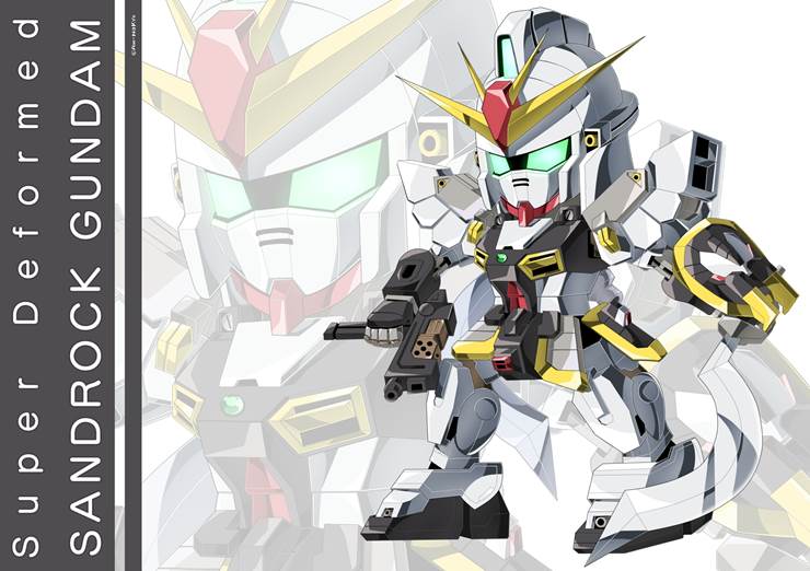 SD SANDROCK|插画师Am-NaKyo的机动战士高达插画图片 | BoBoPic