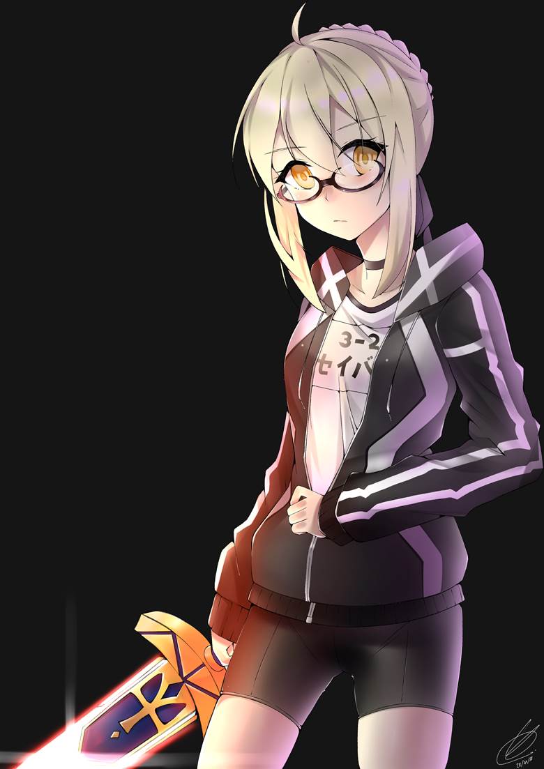 H E R O I N EXA L T E R|KHAOS259的眼镜美少女插画图片 | BoBoPic