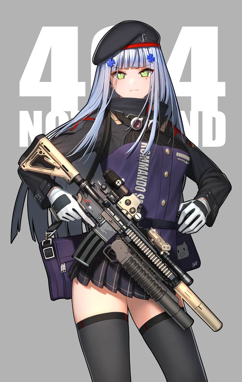 military,Girls' Frontline,HK416 (Girls' Frontline),Girls' Frontline ...
