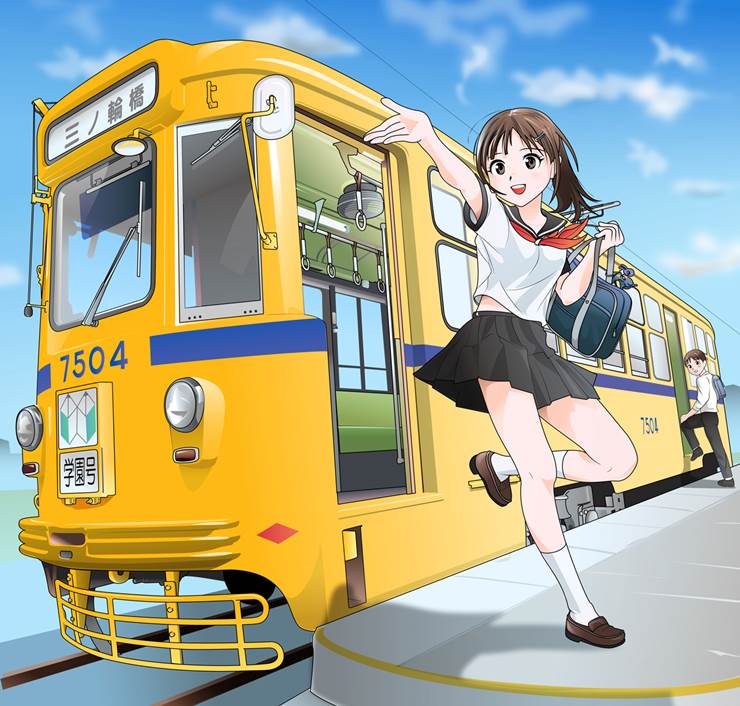 都电荒川线pixiv插画图片 | BoBoPic