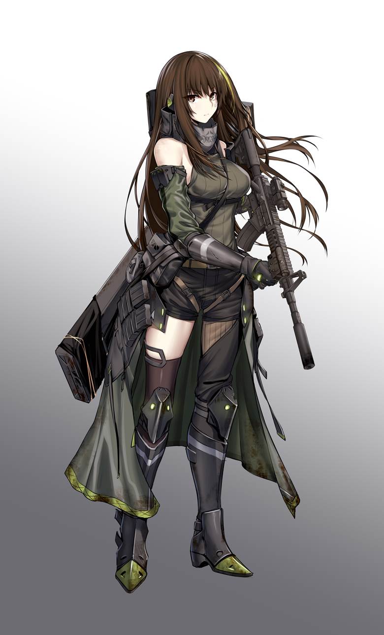 M4A1|OnceSkylark的少女前线插画图片 | BoBoPic