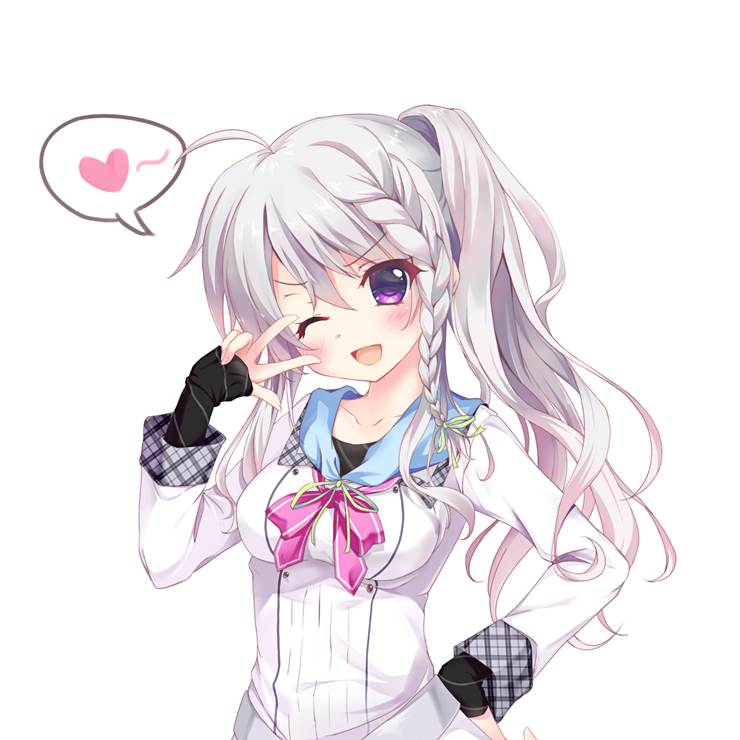 美少女游戏《9-nine-》新海天pixiv插画图片 | BoBoPic