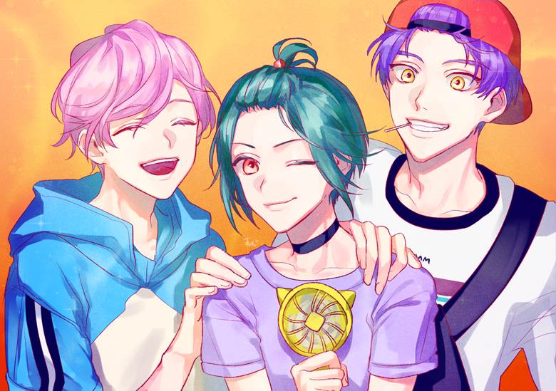 夏组末っ子组|ノギ泽ノギコ的A3!满开剧团插画图片 | BoBoPic