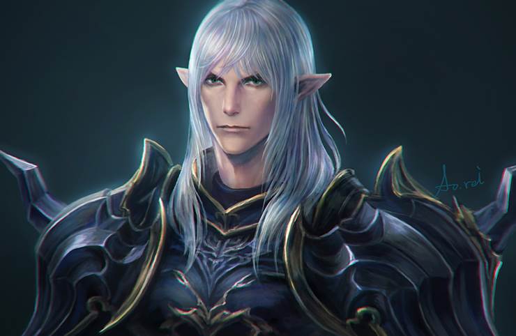 埃斯蒂尼安|插画师Ao.rei的最终幻想FF14插画图片 | BoBoPic