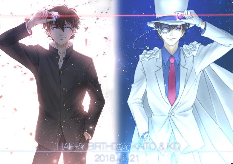 快斗キッド诞2018|kiyo的怪盗基德插画图片 | BoBoPic