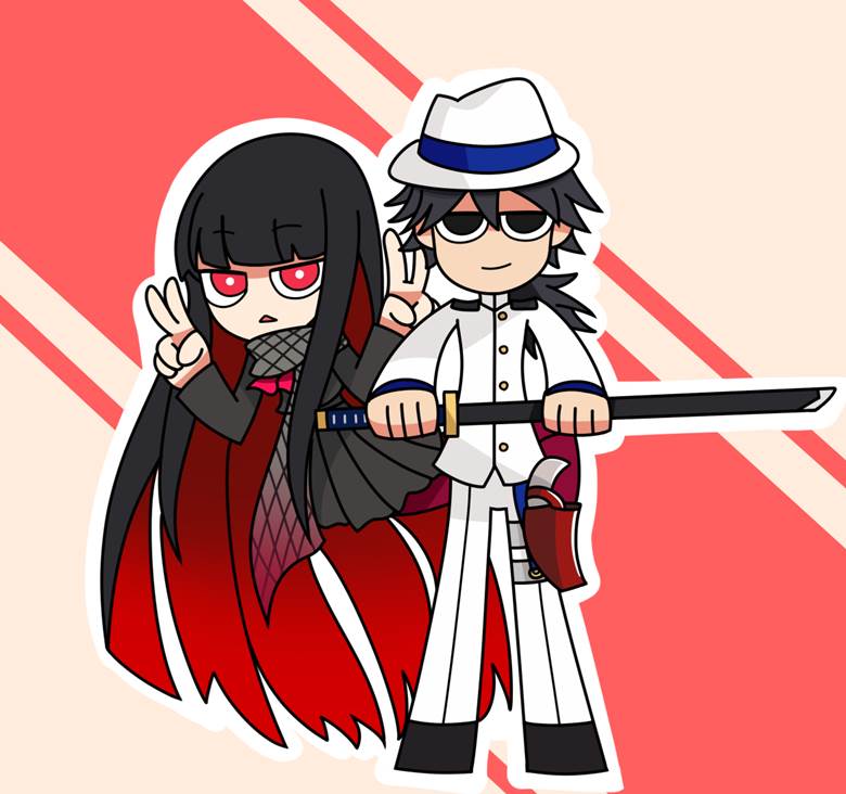 坂本龙马とお竜さん|Tashi的Fate阿龙小姐插画图片 | BoBoPic