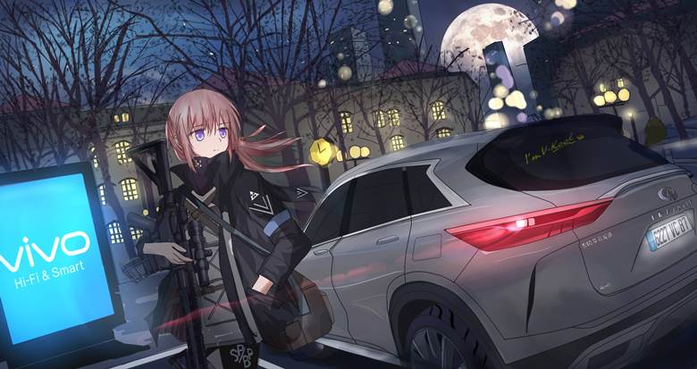 car,Girls' Frontline,Girls' Frontline,gun,nissan,STAR-15 (Girls ...