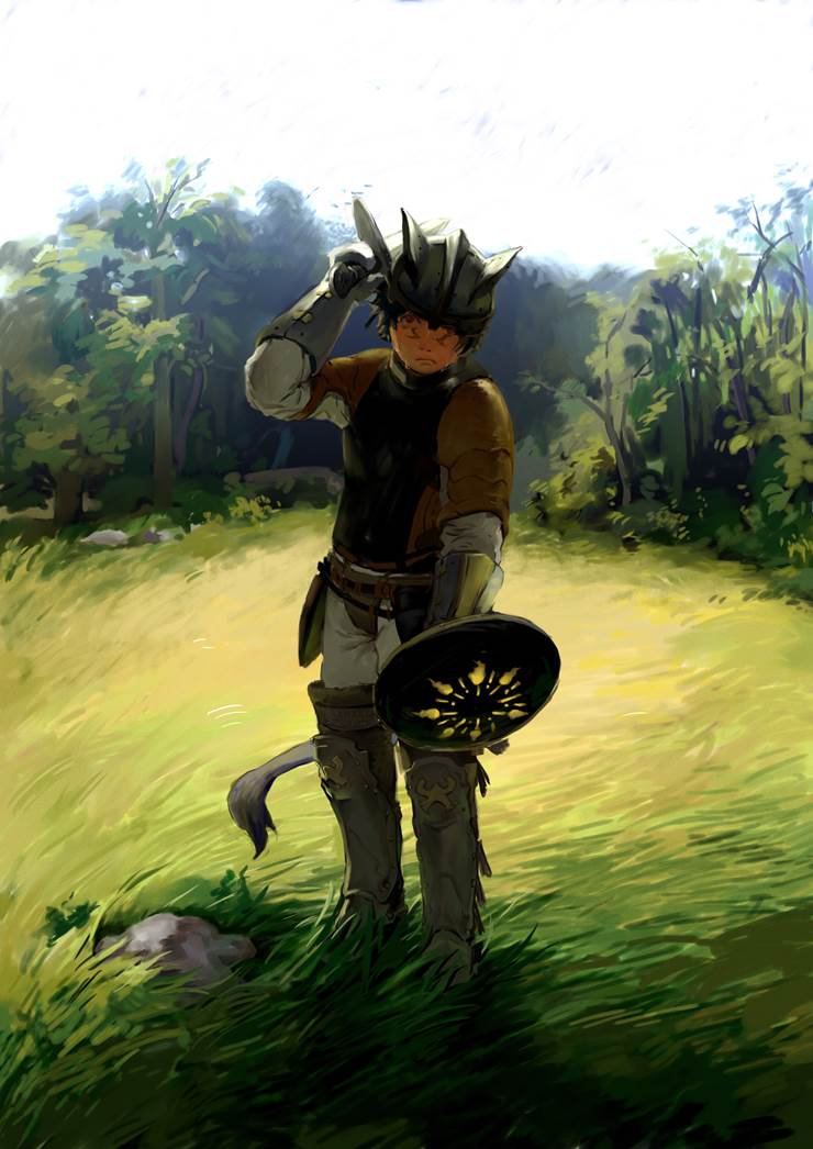 新人冒险者|插画师Deatiose的最终幻想14插画图片 | BoBoPic