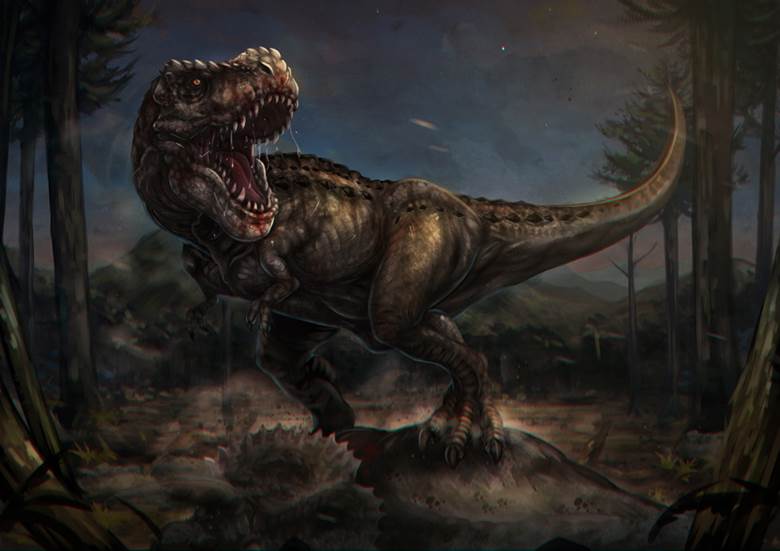 ティラノサウルス|ゴンデロガ仕事受けます的怪物pixiv插画图片 | BoBoPic