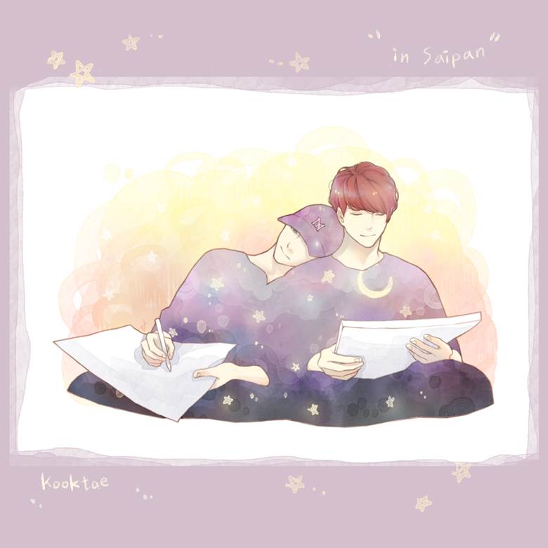 KOOKV|甘蔗青茶()的防弹少年团pixiv插画图片 | BoBoPic