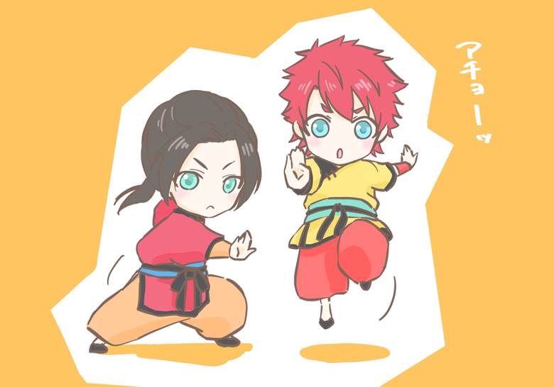 ちっちゃなチャイナさん|茶円的A3!满开剧团插画图片 | BoBoPic