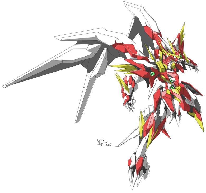原创 Robot 机械 Super Robot 机器人 龙 怪物 ゆーいち・オルタillustration Pixivbox