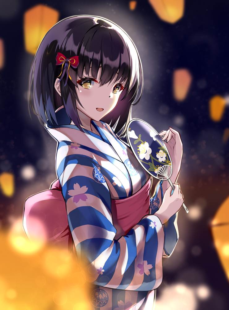 不起眼女主角培育法|插画师ReA的加藤恵插画图片 | BoBoPic