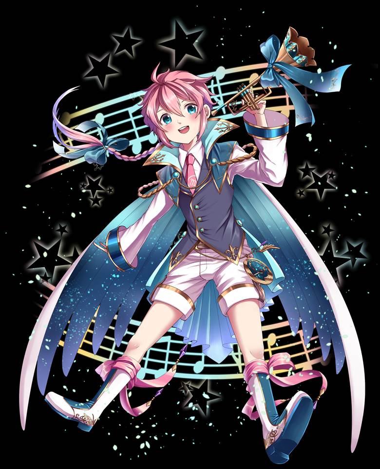 星のトランペット奏者|nori的生肖星座插画图片 | BoBoPic