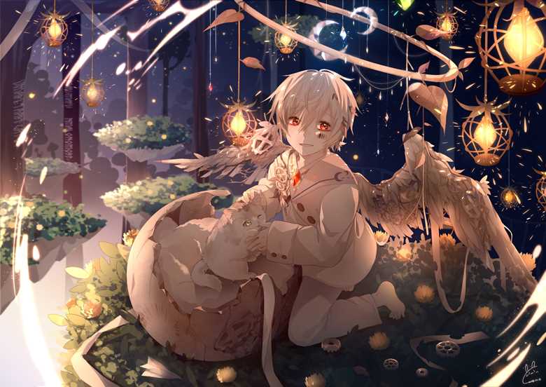 高清的mafumafu pixiv插画图片 | BoBoPic