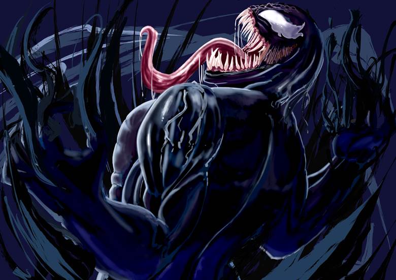 ヴェノムたん|Mu的毒液Venom同人插画图片 | BoBoPic