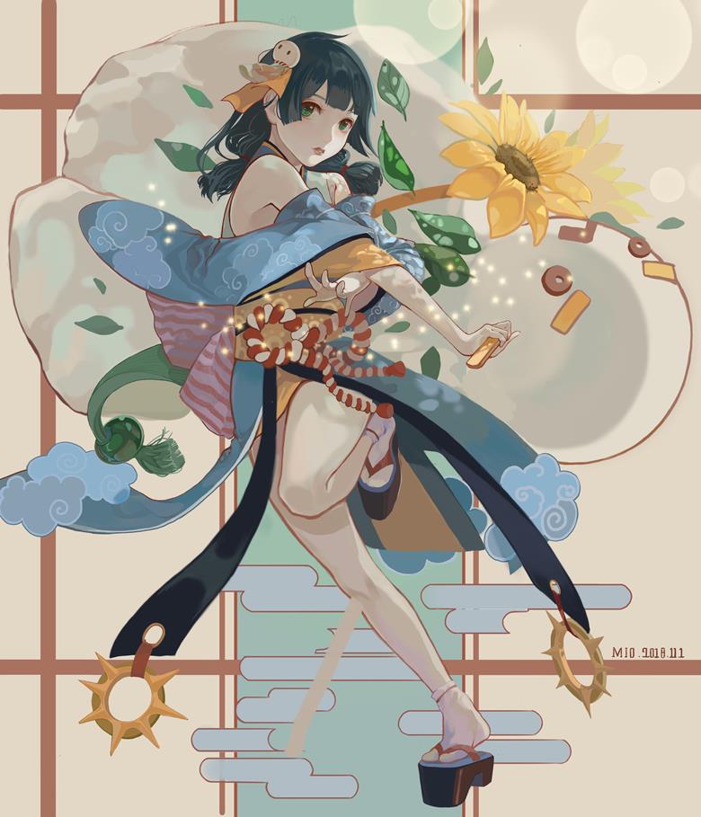 日和坊|ling澪酱的阴阳师插画图片 | BoBoPic