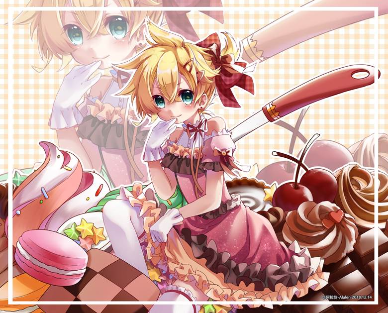 Sweet chocolate|阿拉怜的镜音连P站插画图片 | BoBoPic