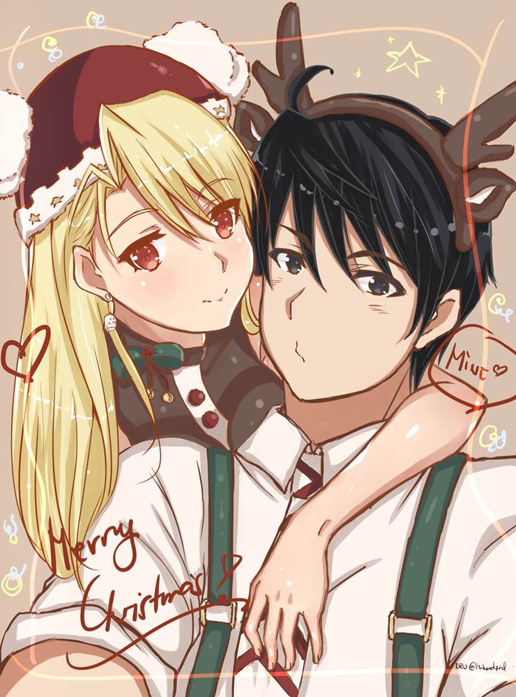 Merry Christmas Royai Ver.|みかづきえる的钢之炼金术师插画图片 | BoBoPic