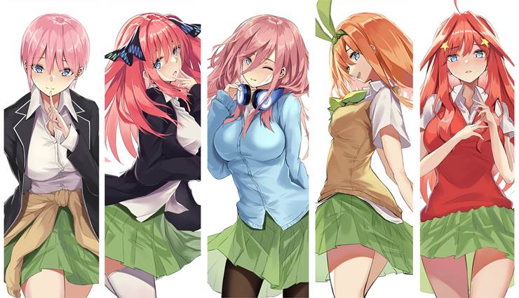 5|插画师ReA的五等分的新娘插画图片 | BoBoPic