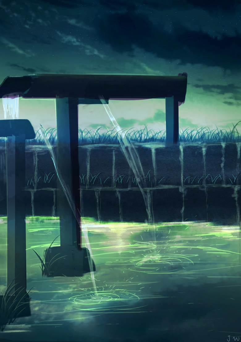 行云流水|画师JW的Pixiv风景壁纸插画图片 | BoBoPic