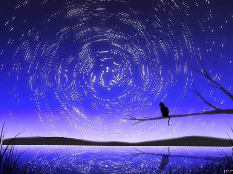 星轨|画师JW的Pixiv风景插画图片 | BoBoPic