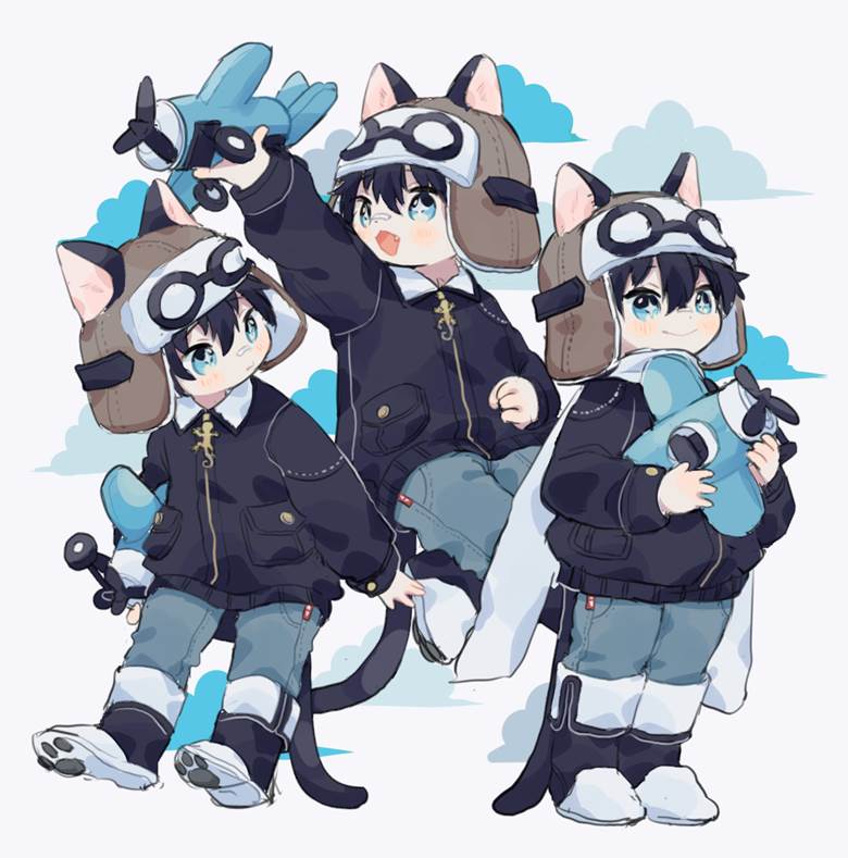 ぶんぶんぶーん|cotono的Pixiv帅哥壁纸插画图片 | BoBoPic