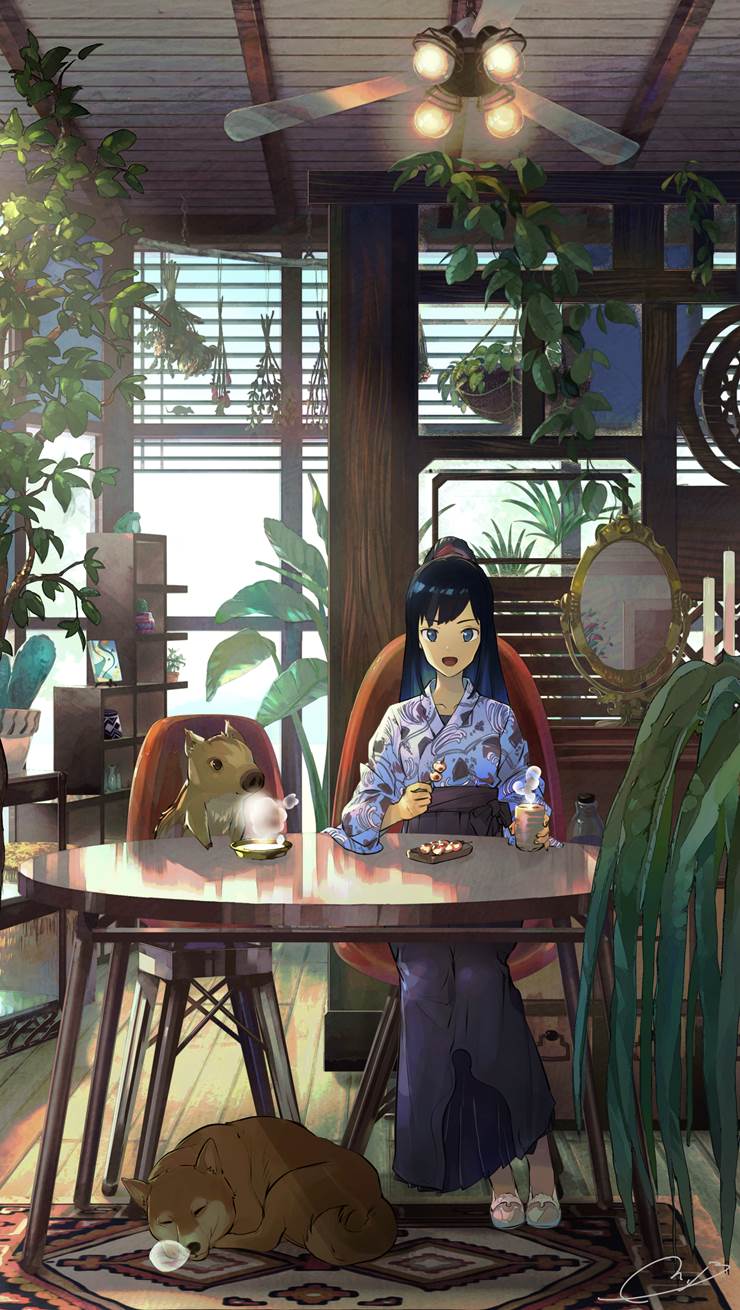 Pixiv人气插画师推荐之M.B篇/ID:6691409 | BoBoPic