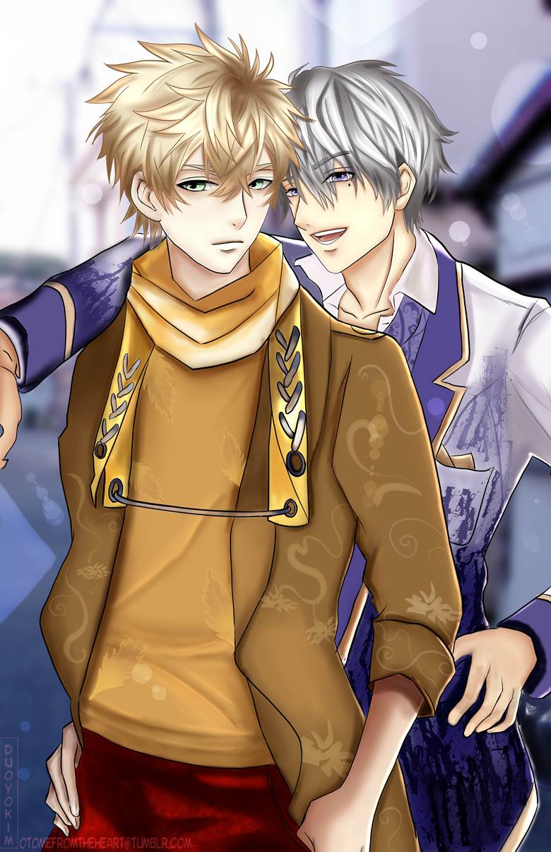 Two Friends Ieyasu & Mitsunari|Duoyo的美男战国同人插画图片 | BoBoPic