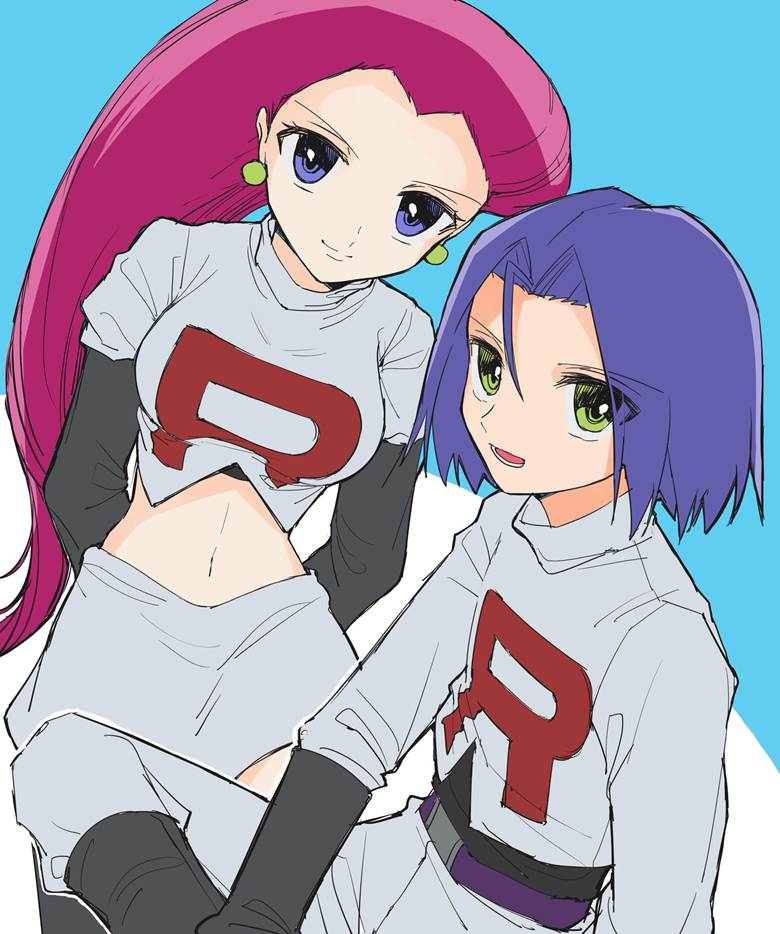 R 团14|插画师て゛的火箭队插画图片 | BoBoPic