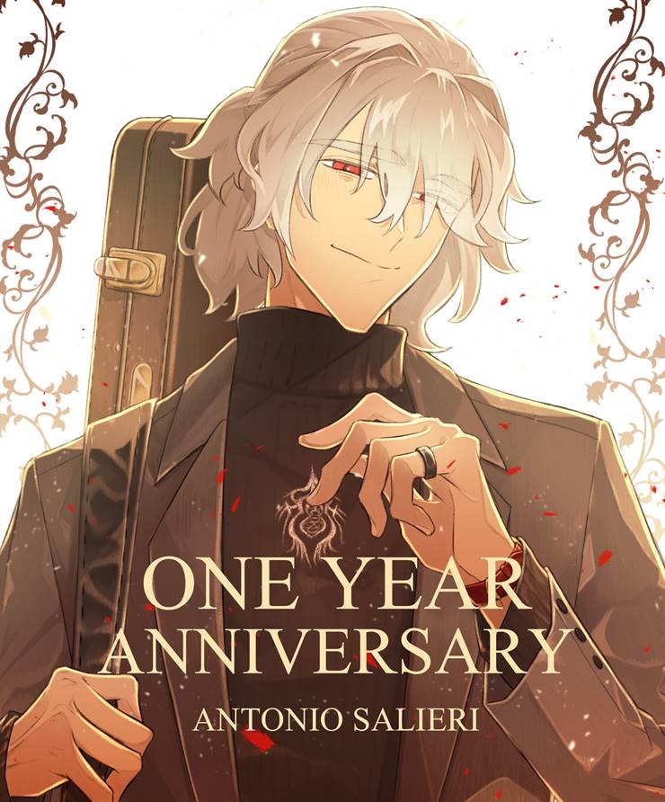 萨利埃里传唤一周年纪念画|插画师かげなし的安东尼奥·萨列里插画图片 | BoBoPic
