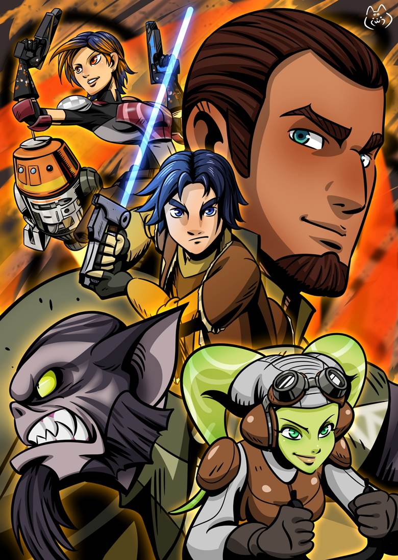 反乱者たち|Saro的《星球大战》Pixiv插画图片 | BoBoPic