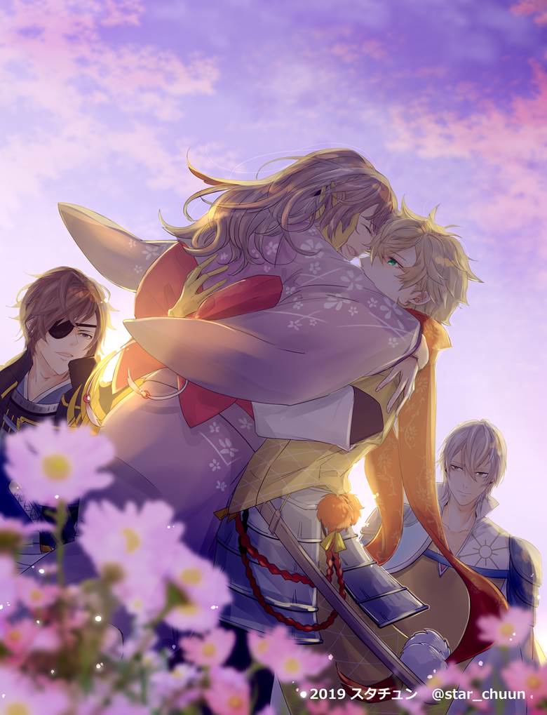 おかえりなさい|STCN的美男战国同人插画图片 | BoBoPic