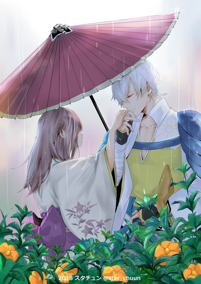 すぐに戻るいい子で待っていろ|STCN的美男战国同人插画图片 | BoBoPic