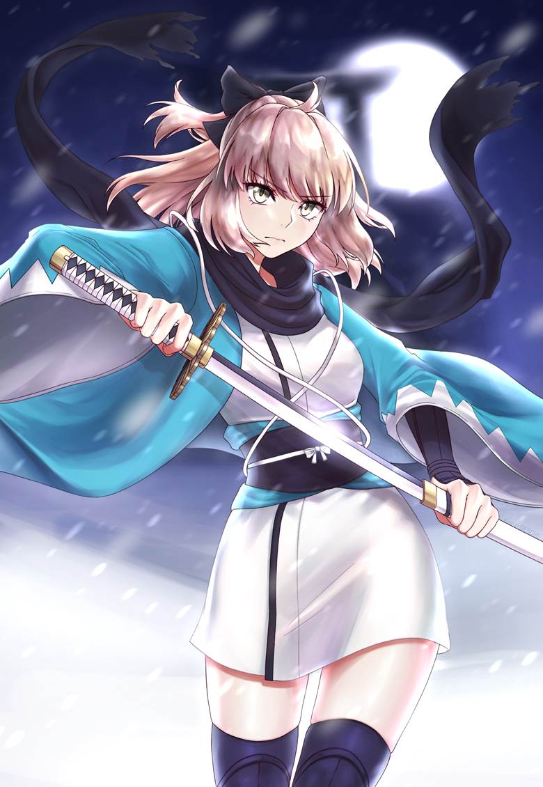 Okita Souji|Qesche的pixiv冲田总司插画图片 | BoBoPic