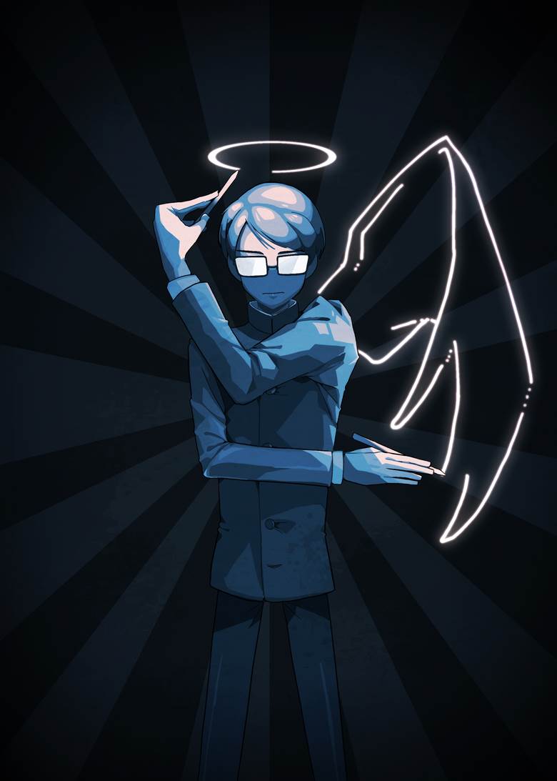 ようこそ修罗|鲭井テトラポット的Pixiv眼镜男孩插画图片 | BoBoPic