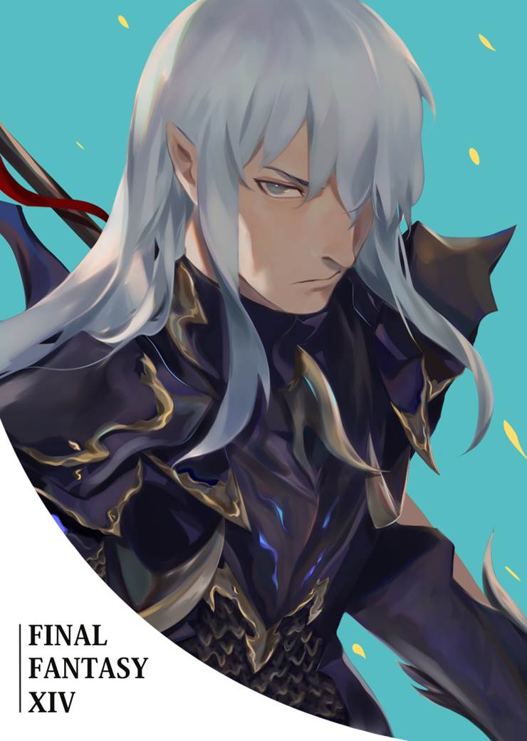 EstinienWyrmblood|插画师s-KQ的最终幻想FF14插画图片 | BoBoPic