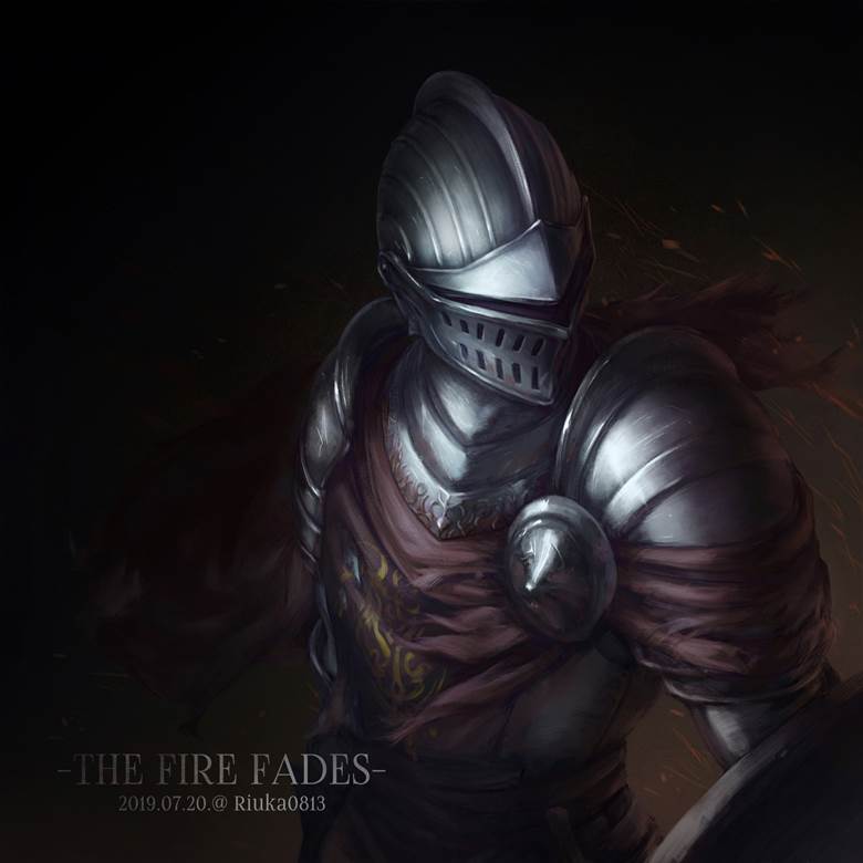 The fire fades|Riuka0813的《黑暗之魂3》Pixiv插画图片 | BoBoPic