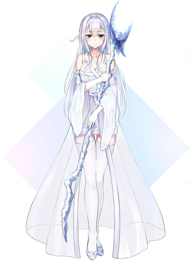 氷の王女|HYONEE的pixiv连衣裙少女插画图片 | BoBoPic