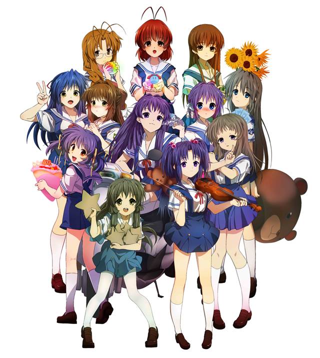 CLANNAD|插画师gk的古河渚插画图片 | BoBoPic