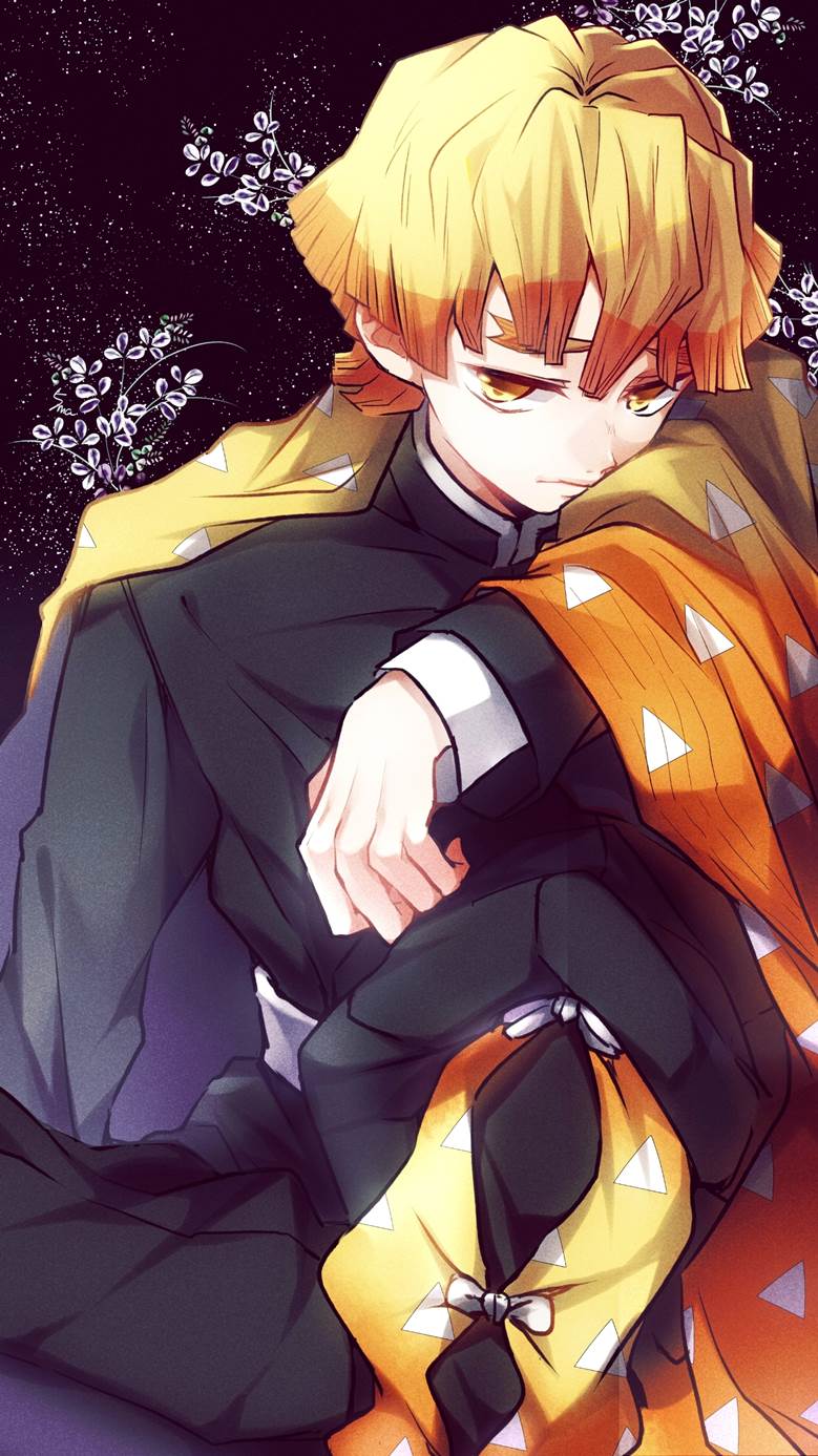 善逸|5ma的鬼灭之刃壁纸插画图片 | BoBoPic