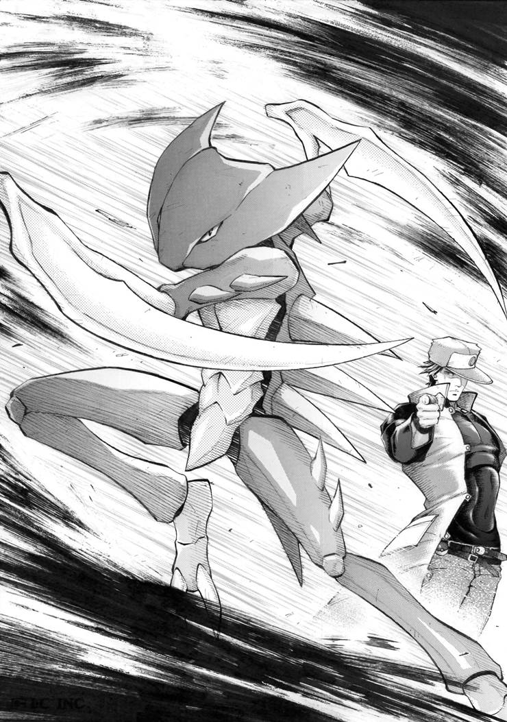 关都#0141甲壳宝可梦，镰刀盔(カブトプス)插画图片 | BoBoPic