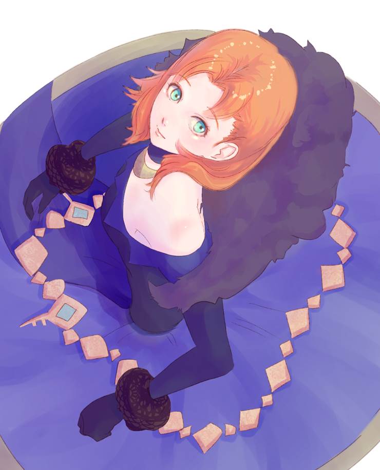 安妮特插画师梨央的雅妮特·方提努·多米尼克插画图片 Bobopic