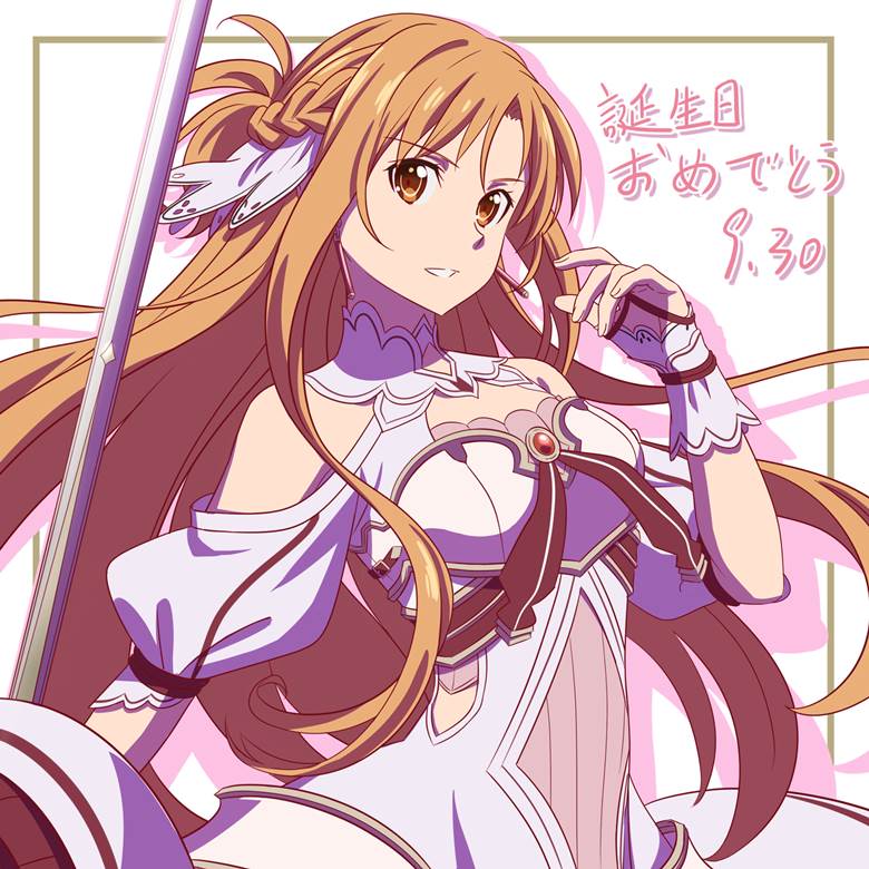 アスナ诞生日|FCC的刀剑神域插画图片 | BoBoPic